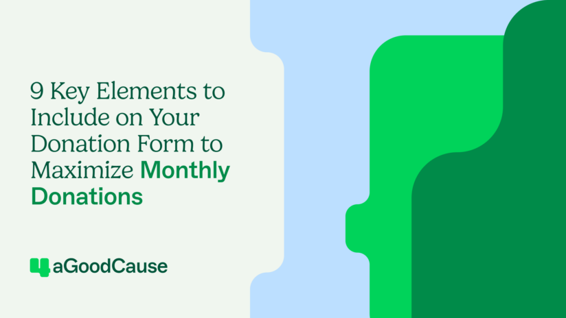 9 Key Elements to Include on Your Donation Form to Maximize Monthly ...
