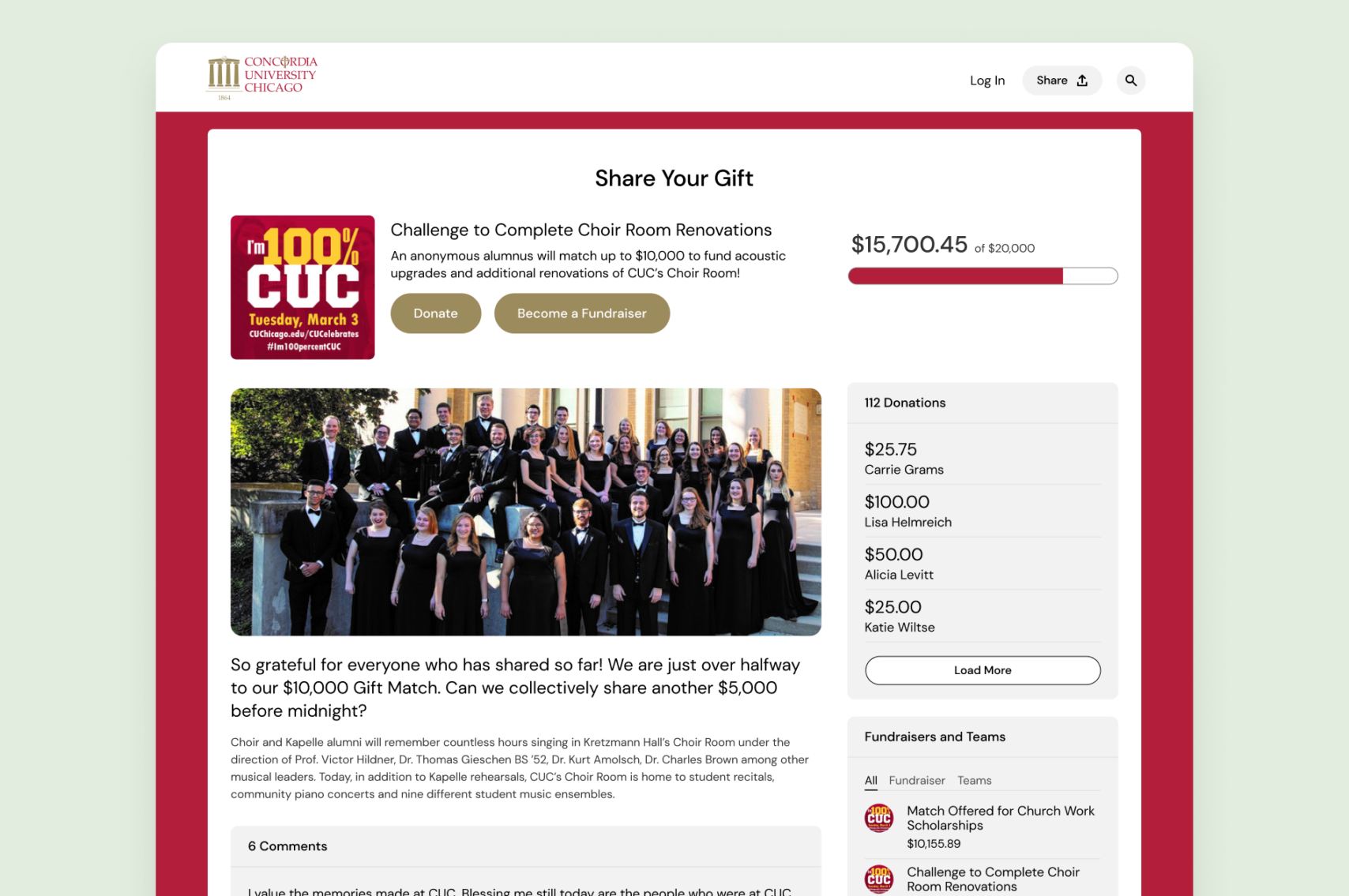 Fundraising Pages | 4aGoodCause