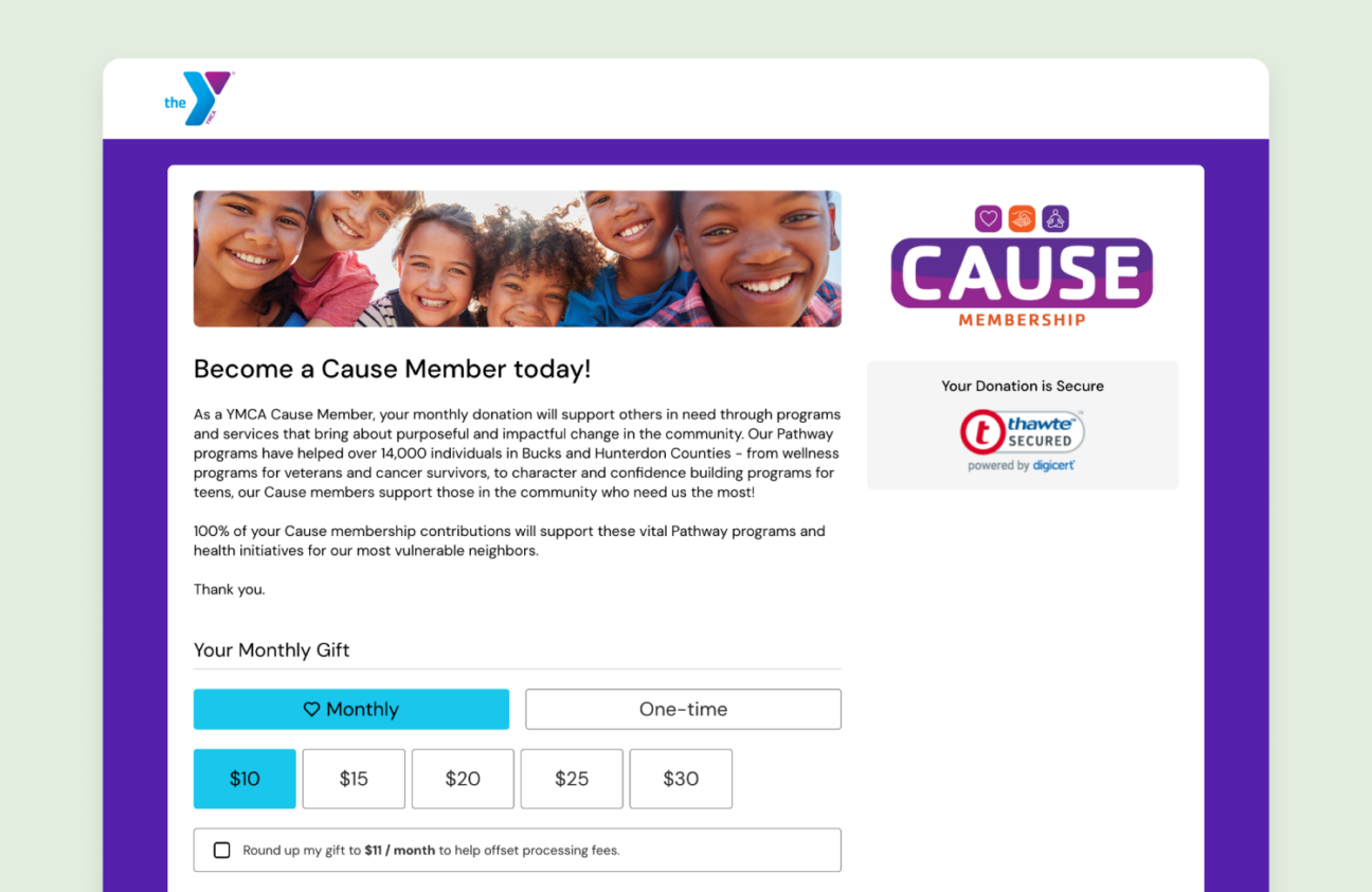 Case Study: How a YMCA Gained 173 Recurring Donors in One Week ...